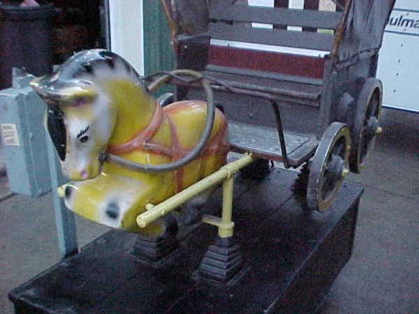 1950’S Coin Operated Chuck Wagon Amusement Kiddie Ride « Obnoxious Antiques