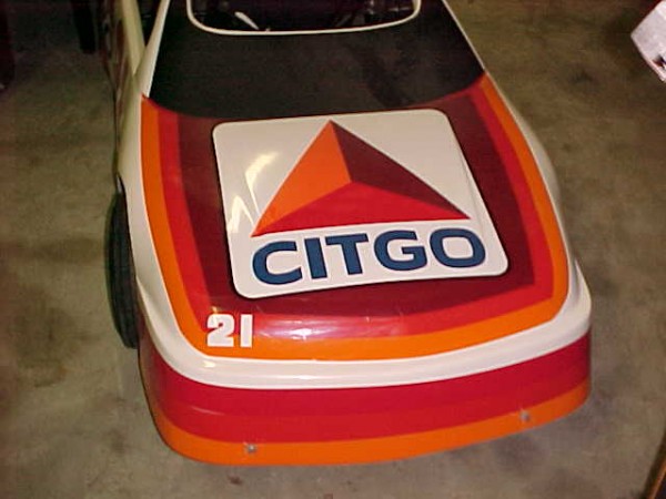 Citgo Morgan Sheperd Nascar 21 Promotional Go-Cart « Obnoxious Antiques