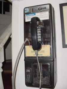 Vintage Pay Phone Booth « Obnoxious Antiques