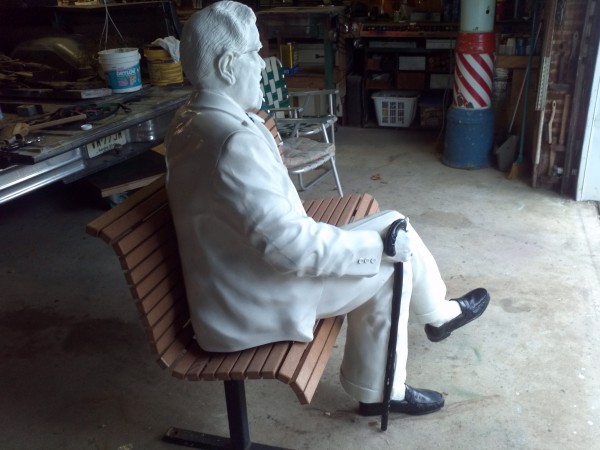 Colonel Sanders Kentucky Fried Chicken Restaurant Bench « Obnoxious ...