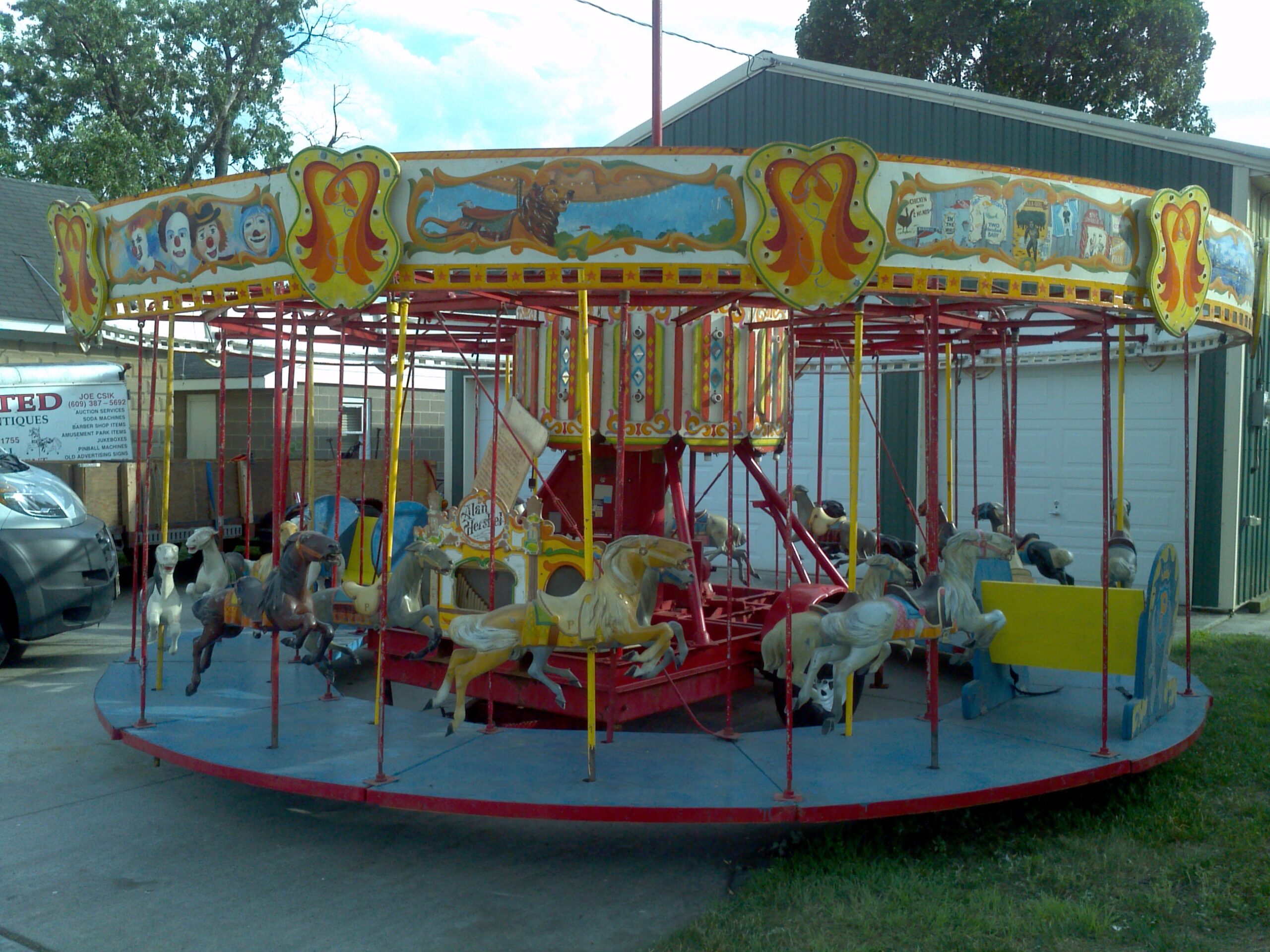 1950’s Allan Herschell Carousel « Obnoxious Antiques