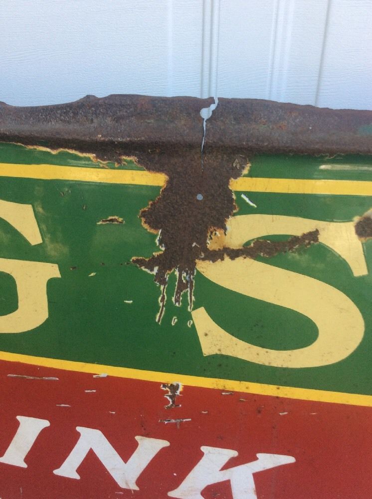 Vintage Coca Cola Porcelain Drug Store Sign « Obnoxious Antiques