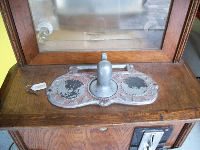 Vintage Coin Operated Wheel Of Love Penny Arcade Machine « Obnoxious ...