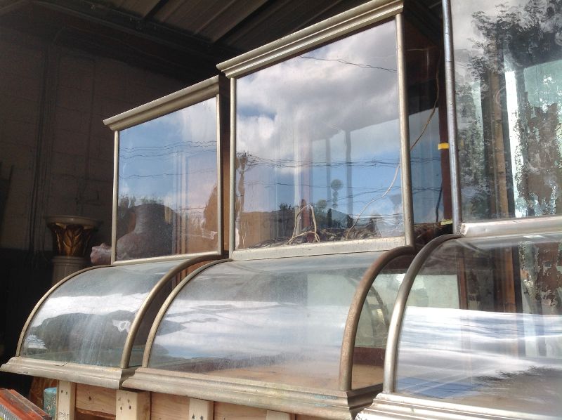 Antique Nickel Tower General Store Display Cases « Obnoxious Antiques