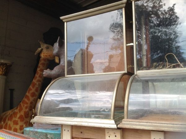Antique Nickel Tower General Store Display Cases « Obnoxious Antiques