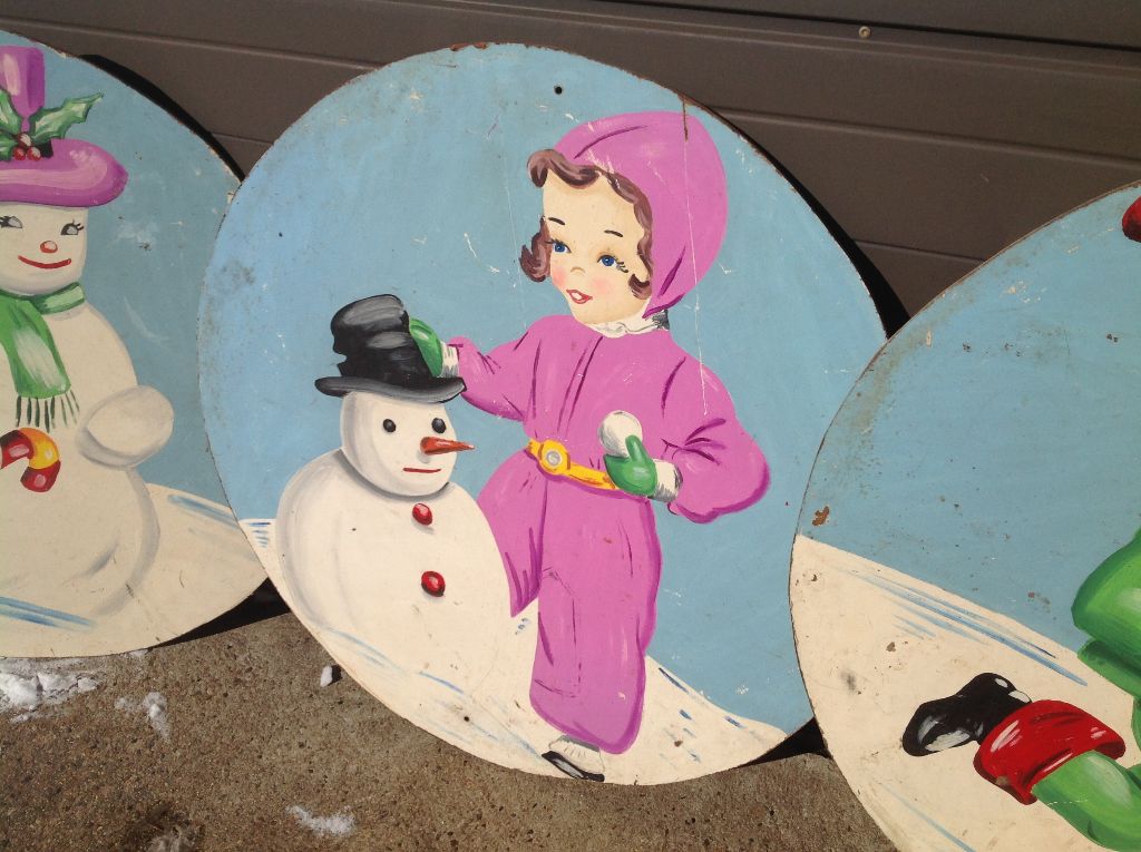 Vintage Carnival Ride Panels « Obnoxious Antiques