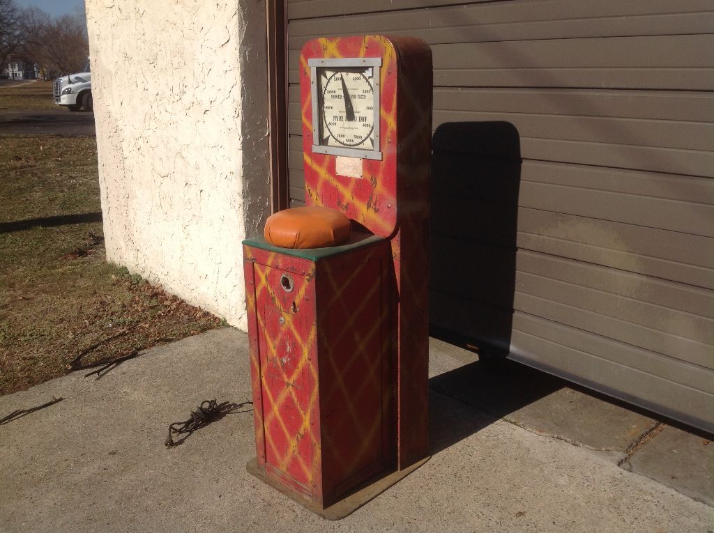 Antique Penny Arcade Strength Tester « Obnoxious Antiques