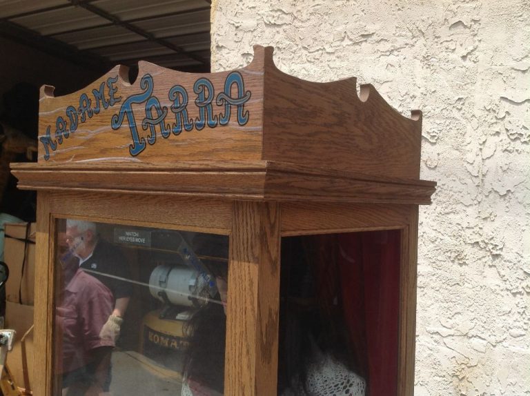 Vintage Arcade Coin Operated Fortune Teller Machine « Obnoxious Antiques