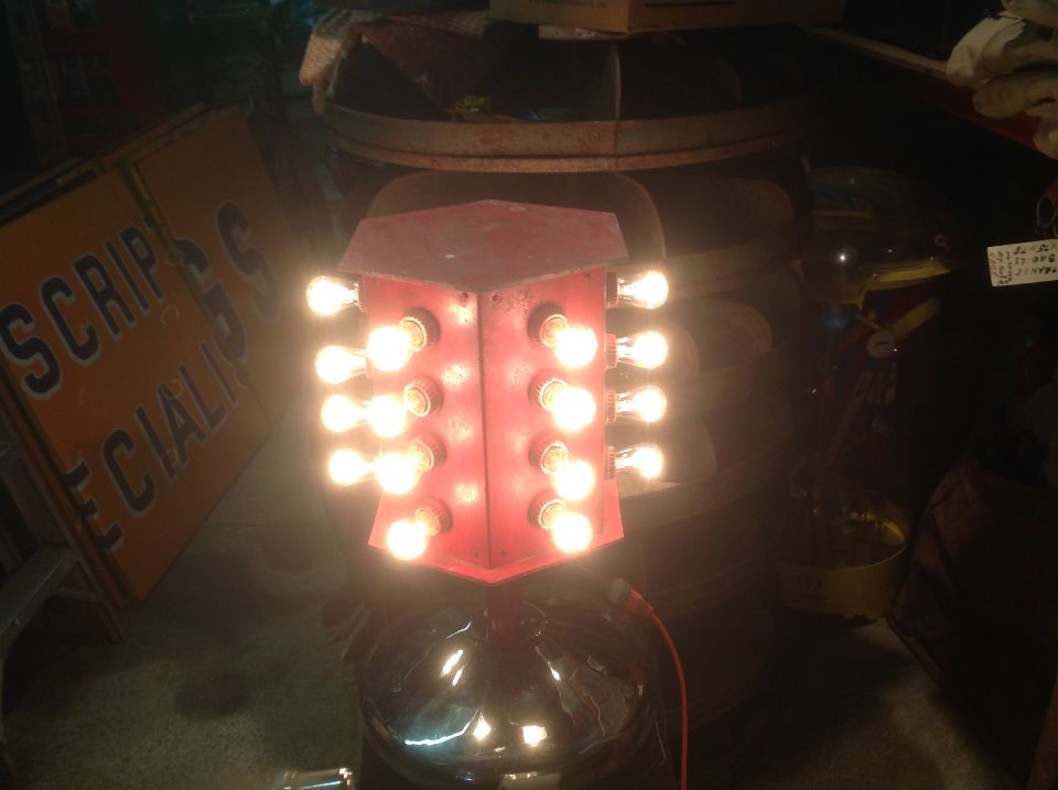 1950’s Mid Century Amusement Park Ride Center Light « Obnoxious Antiques