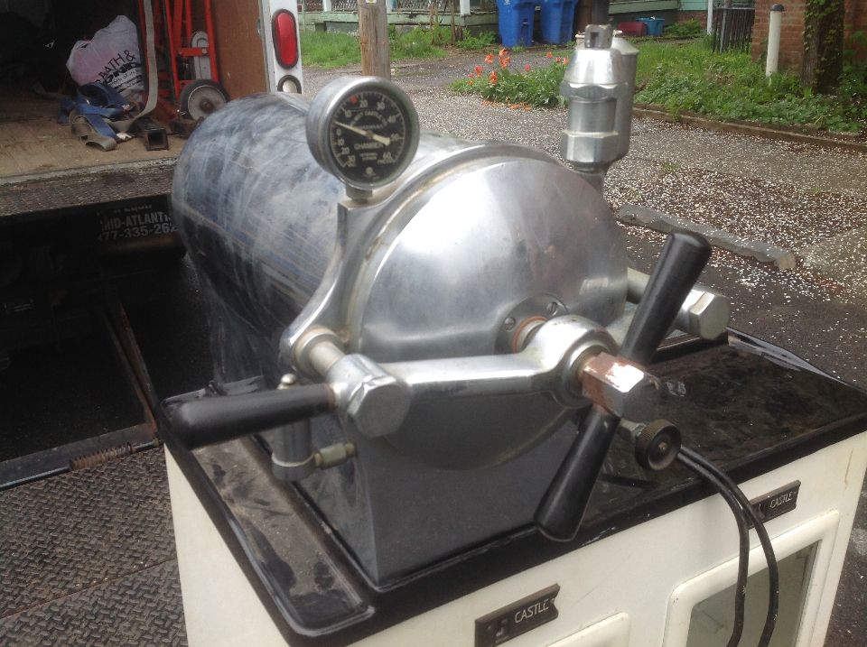 Antique Art Deco Castle Sterilizer With Cabinet « Obnoxious Antiques