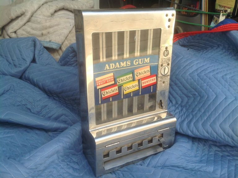 1930’s Penny Operated One Cent Adams Gum Vendor/ Machine « Obnoxious ...