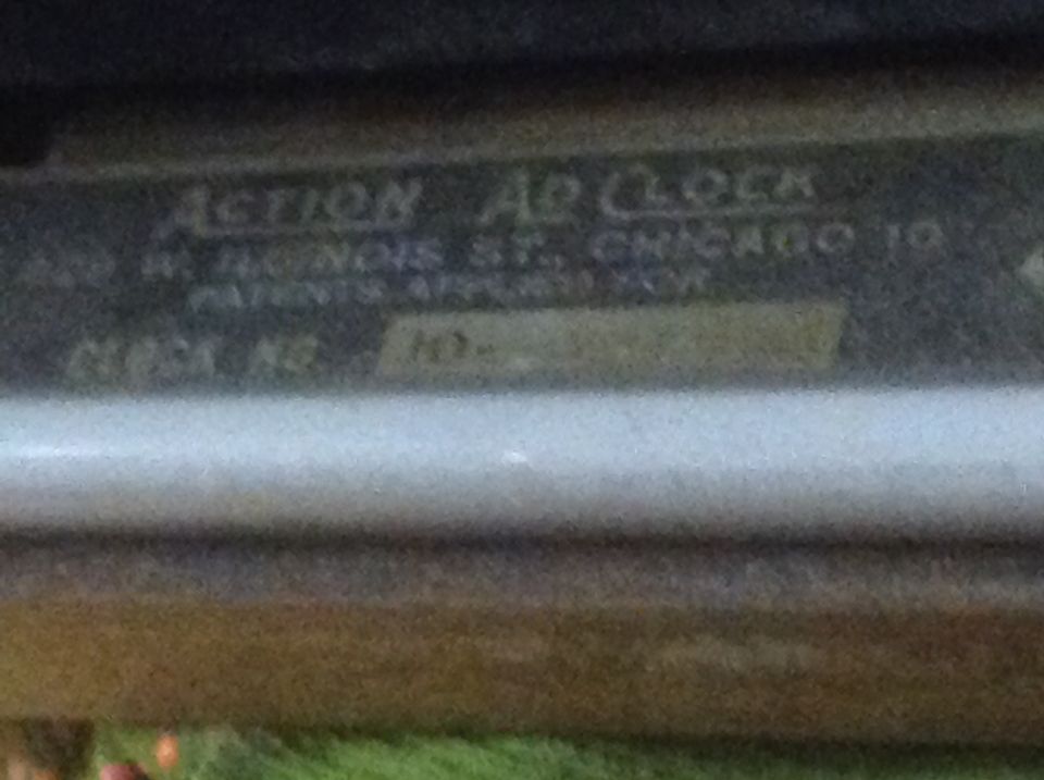 Vintage 1950’s Action Ad Animated Neon Advertising Clock « Obnoxious ...