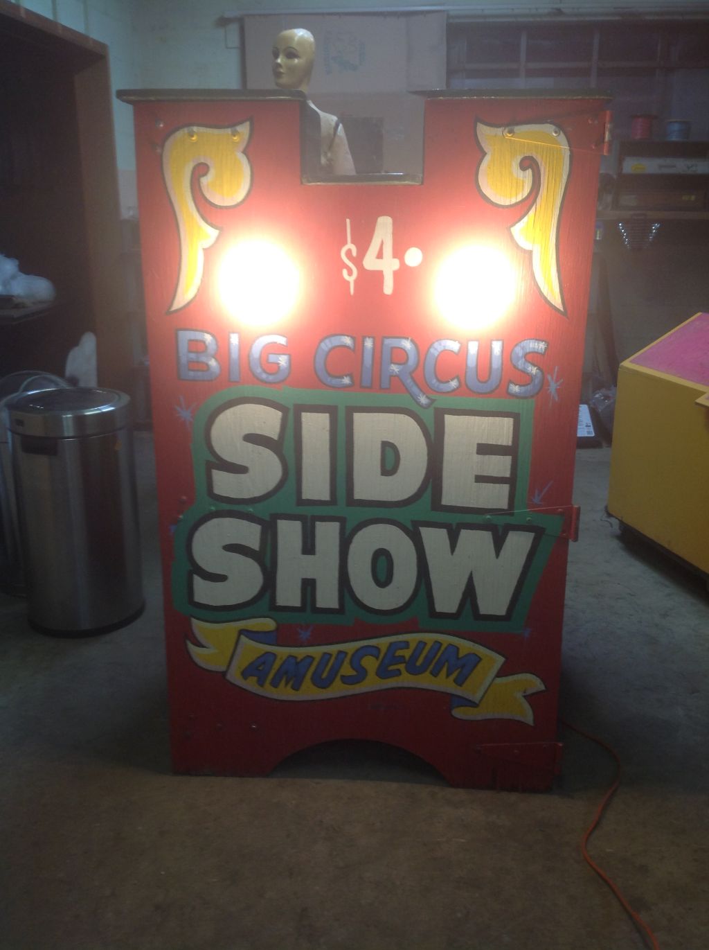 Vintage Circus Sideshow Barker’s (Talkers) Booth « Obnoxious Antiques
