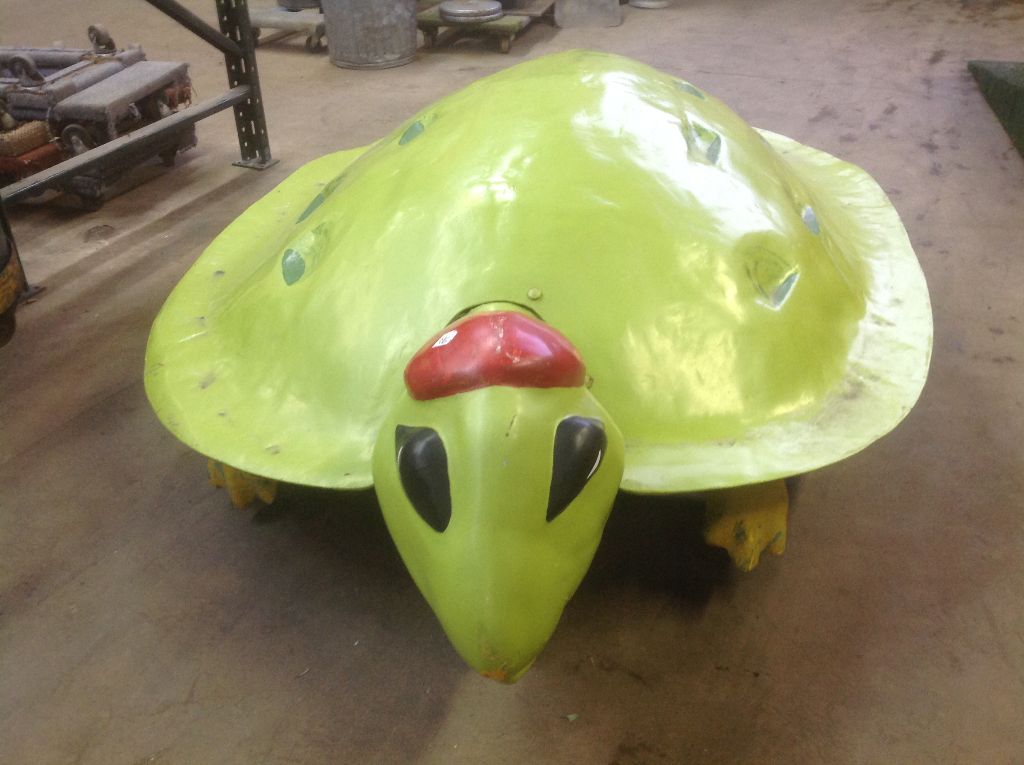 Vintage Playground Miniature Golf Turtle « Obnoxious Antiques