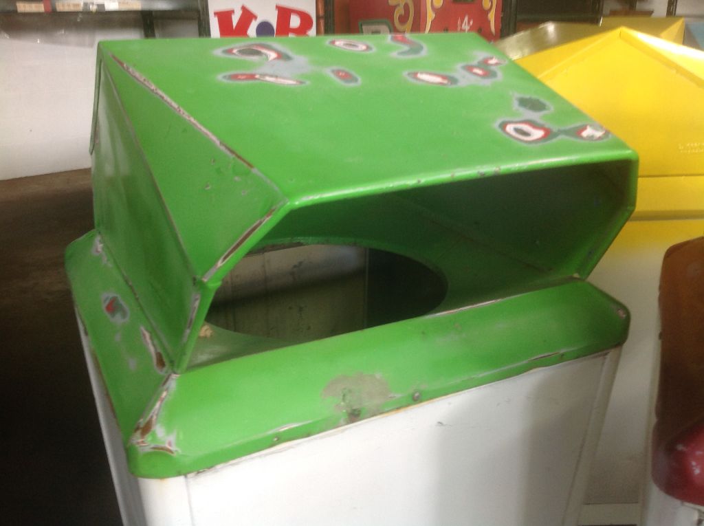Mid-Century Amusement Park Lawson Trash Cans « Obnoxious Antiques