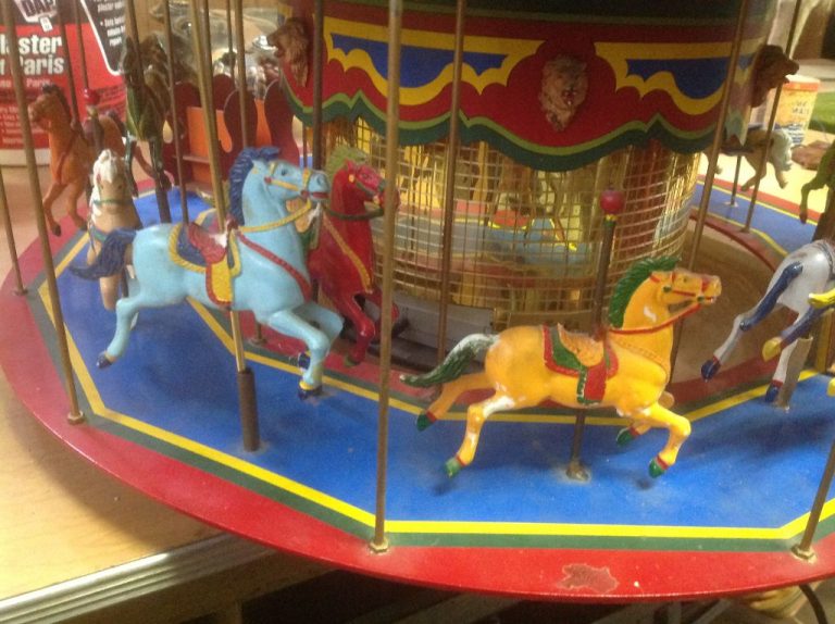 Miniature Working Carousel Window Display By Suba Display « Obnoxious ...