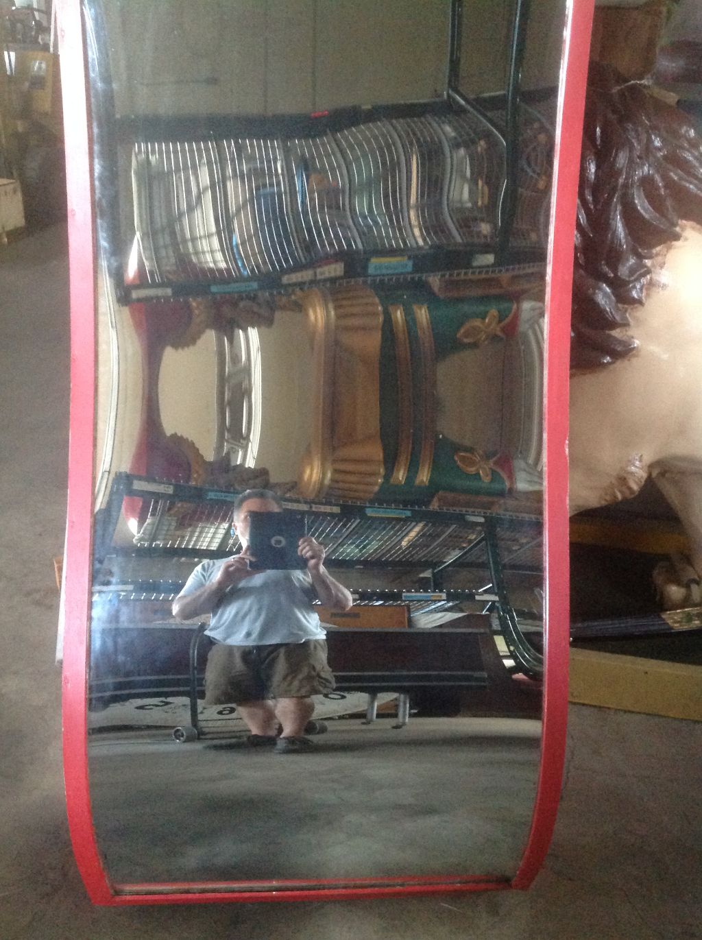 1950’s Amusement Park Funhouse Glass Mirror « Obnoxious Antiques