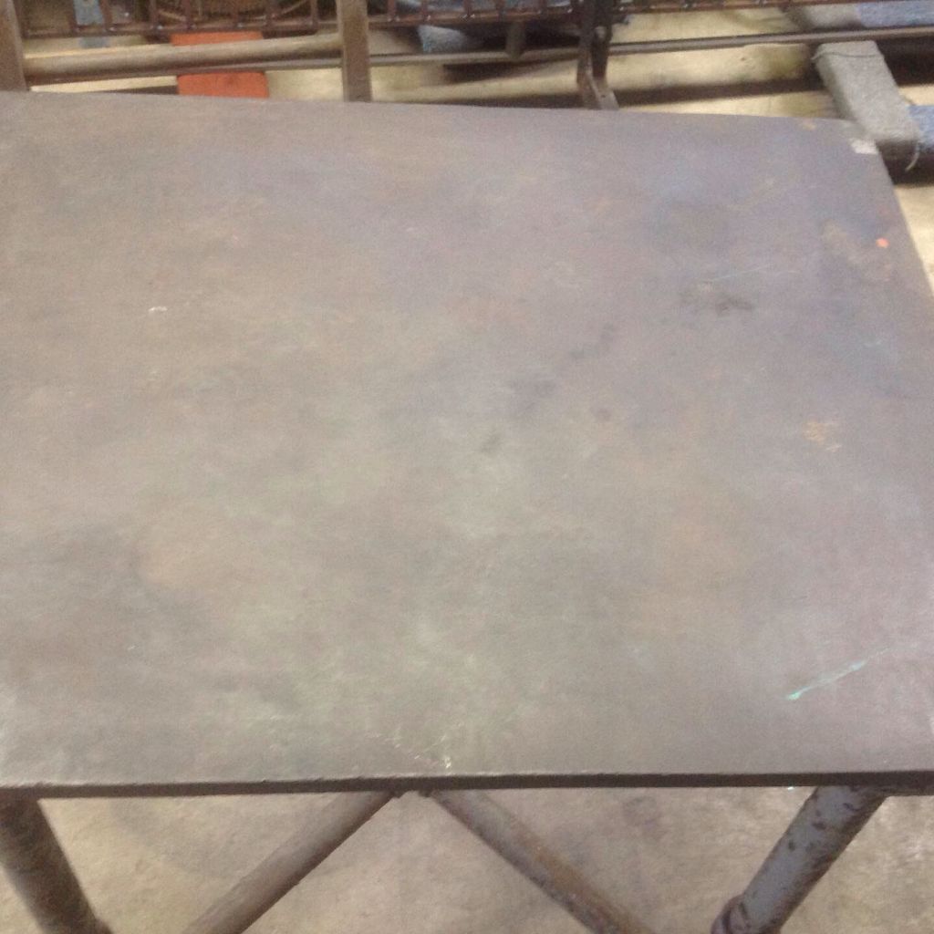 Antique Industrial Cast Iron Printing Letterpress Turtle Table ...