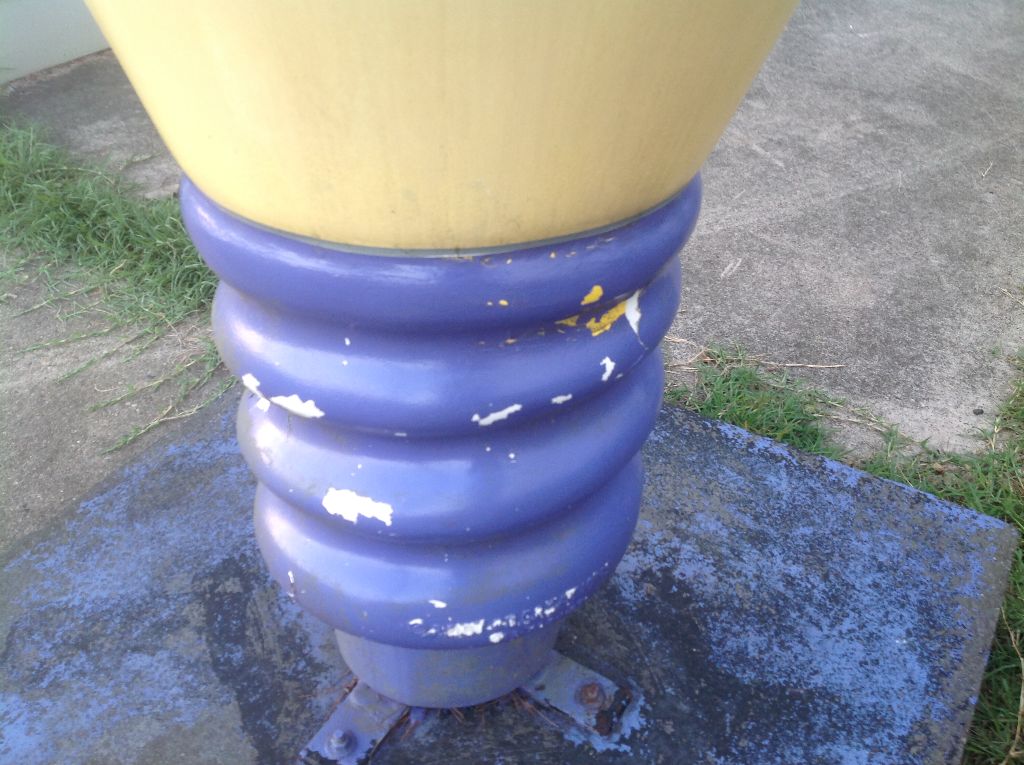 Vintage Architectural Light Bulb Sculpture By Artist Walt Wanner ...