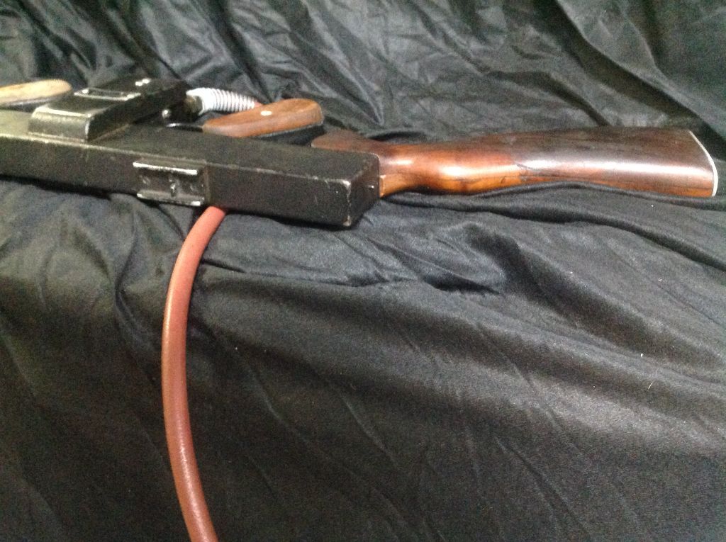 Vintage Boardwalk Shoot The Star Pneumatic Machine Gun « Obnoxious Antiques