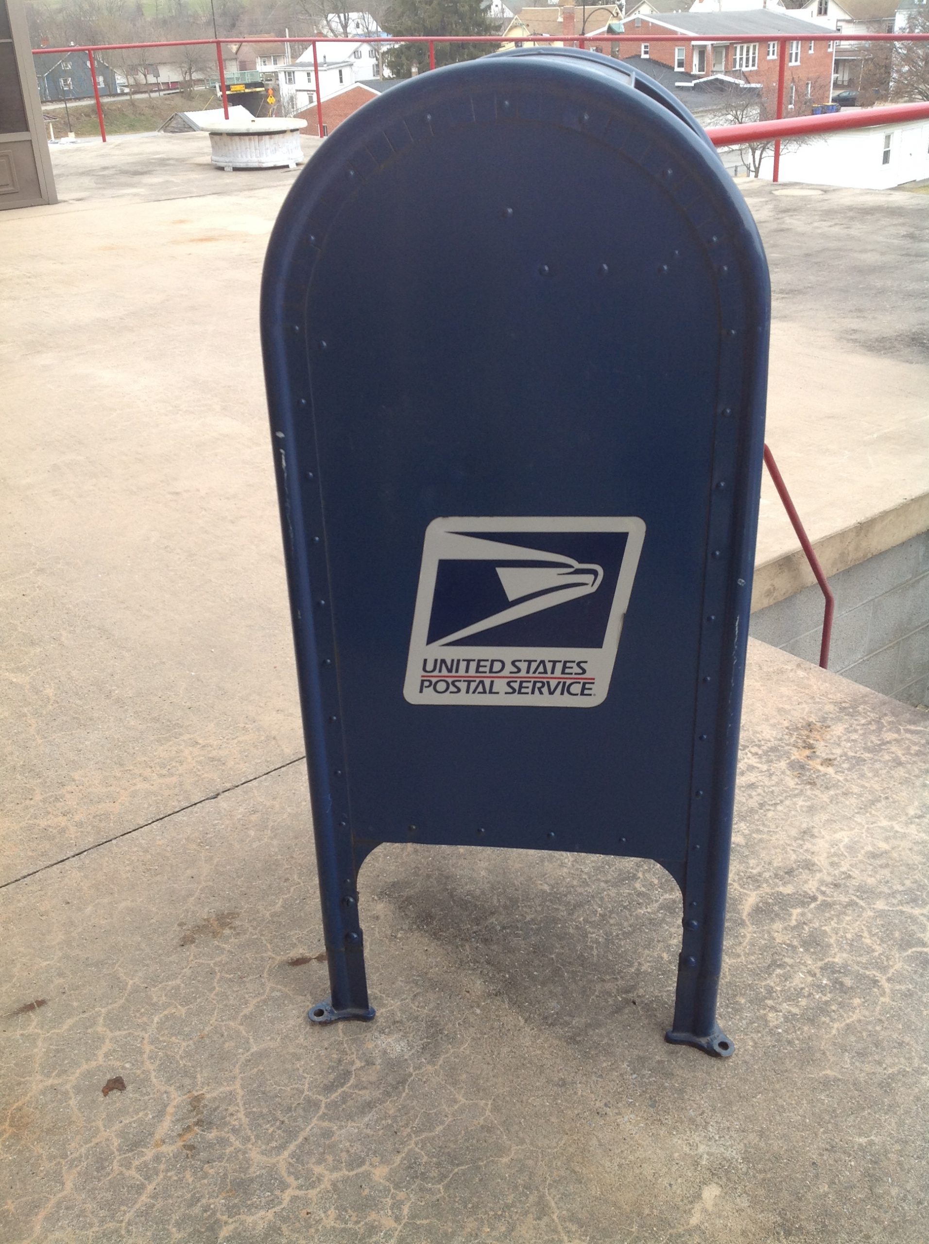 1959 USPS U.S. Mail Street Corner Letter Collection Mailbox « Obnoxious ...