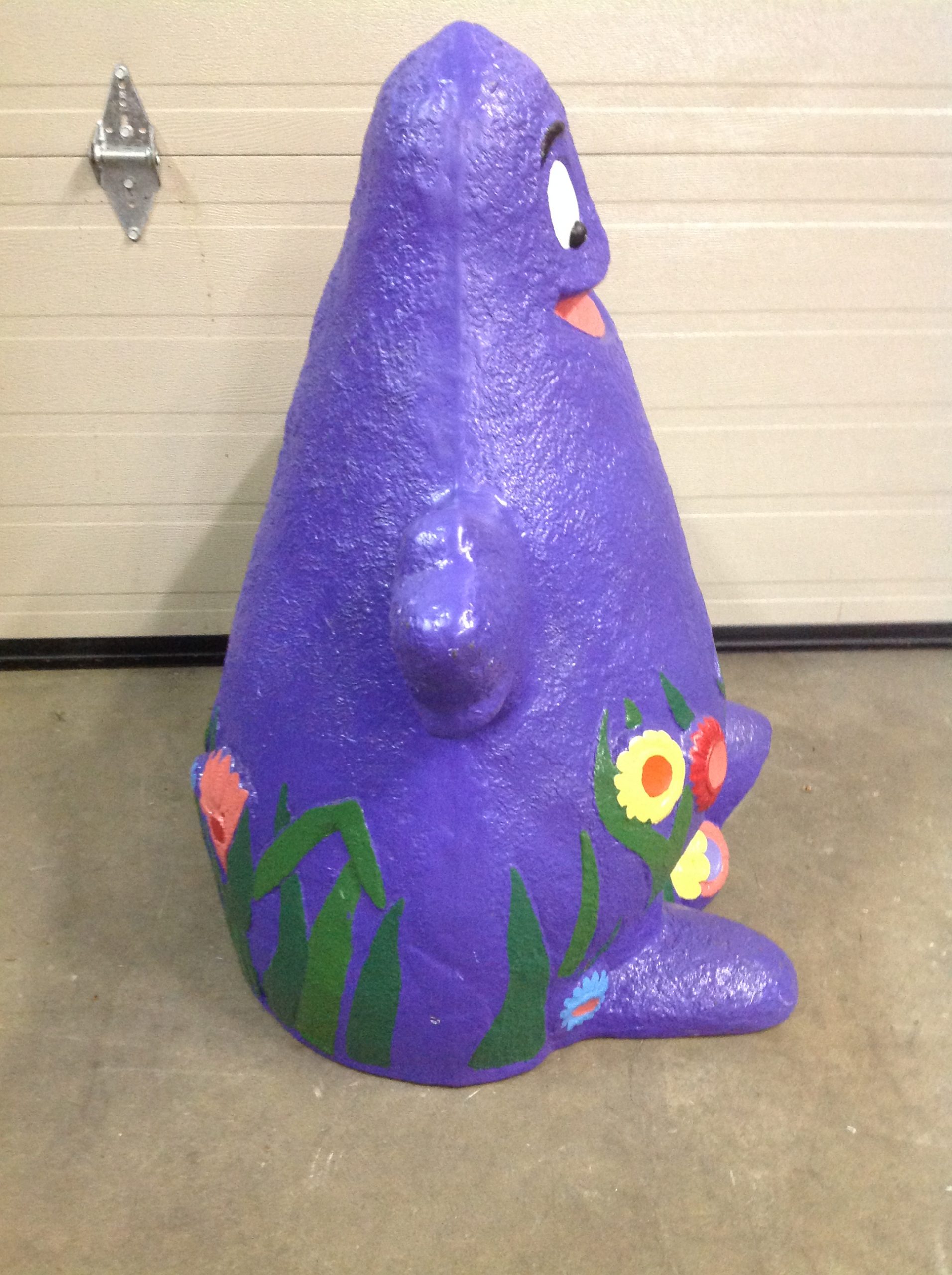 Vintage McDonalds Play Land Grimace Statue « Obnoxious Antiques