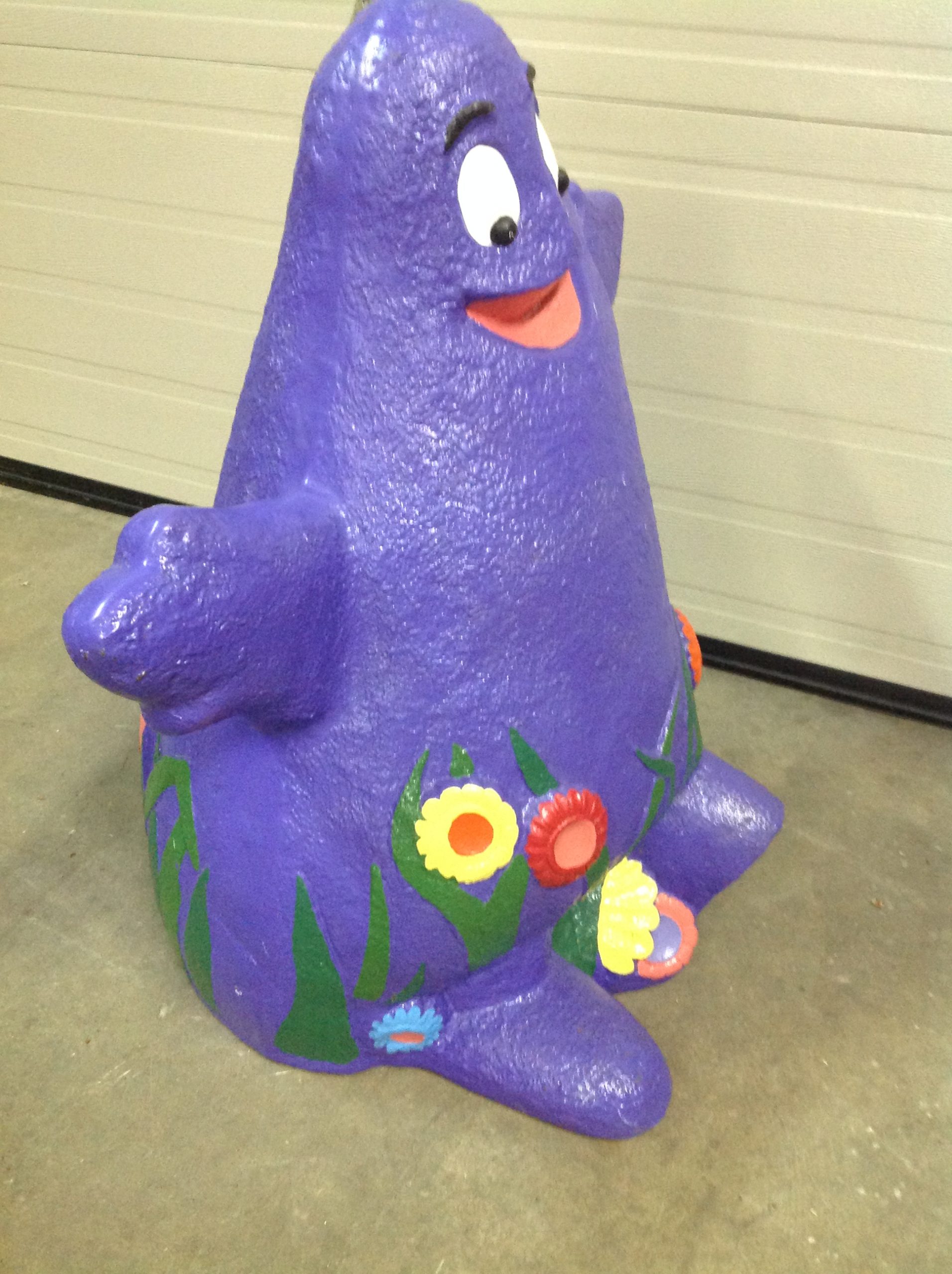 Vintage McDonalds Play Land Grimace Statue « Obnoxious Antiques