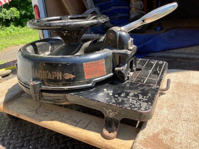 Antique The Diagraph Stencil Machine « Obnoxious Antiques