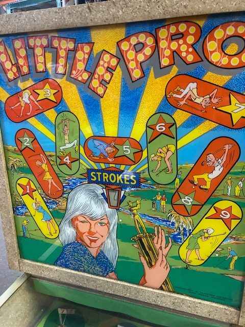 Vintage 1964 Penny Arcade Southland Little Pro Golf Pinball Game ...