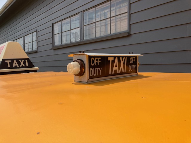 Checker Cab Taxi Limo Movie Prop « Obnoxious Antiques