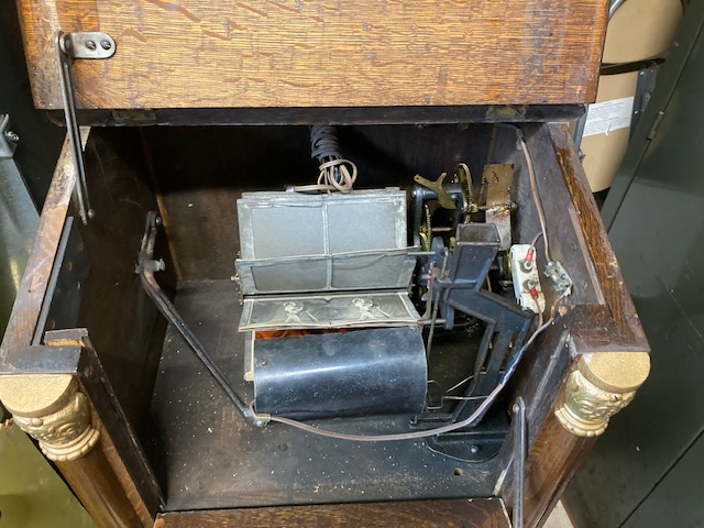 Antique Coin Operated Penny Arcade Cail-O-Scope Stereoscope « Obnoxious ...