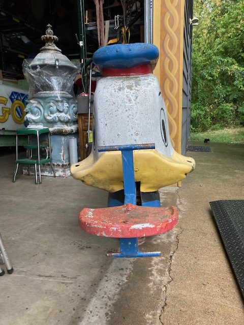 Vintage Midcentury Playground Donald Duck Teeter Totter Seesaw ...